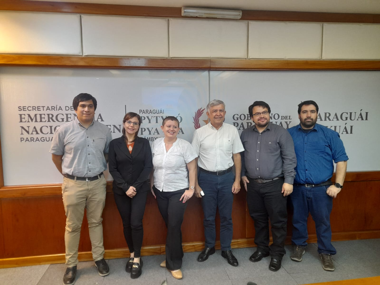 Reunión de Trabajo entre el LAMBDA-FPUNA y la SEN - Facultad Politécnica