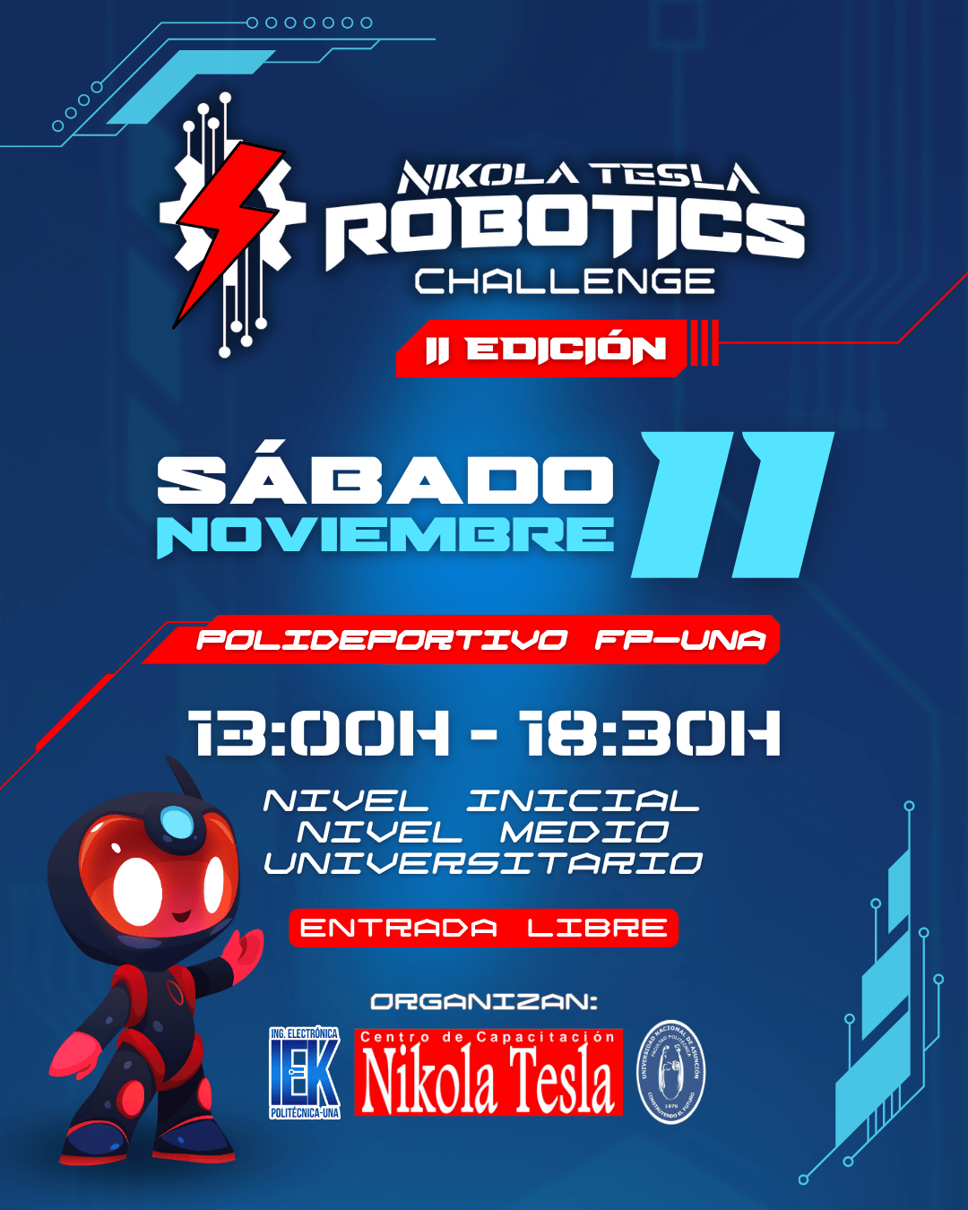 Nikola Tesla Robotice Challenge - II Edición - Facultad Politécnica