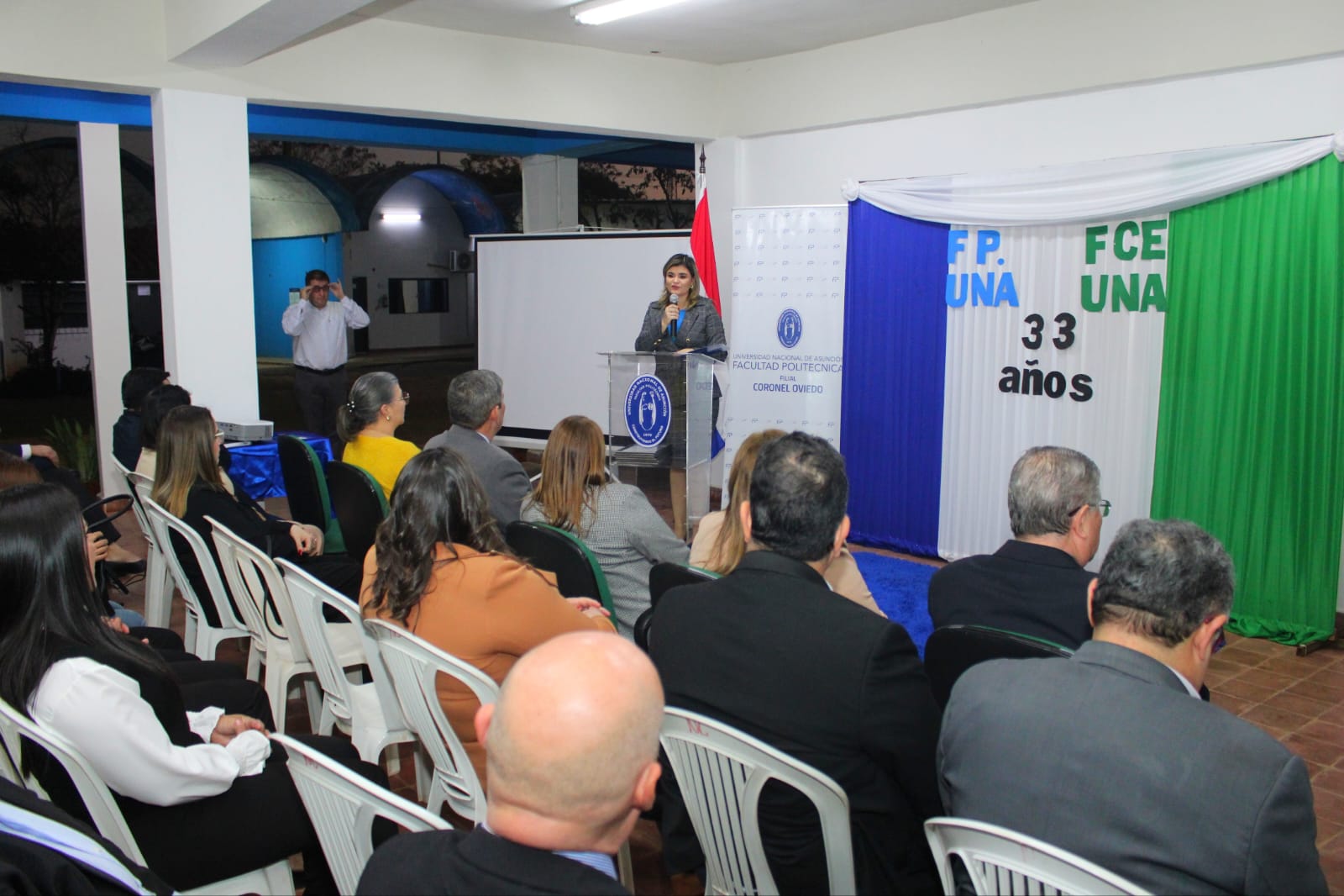 Conmemoración del 33.º aniversario de la Facultad Politécnica y la Facultad de Ciencias ...